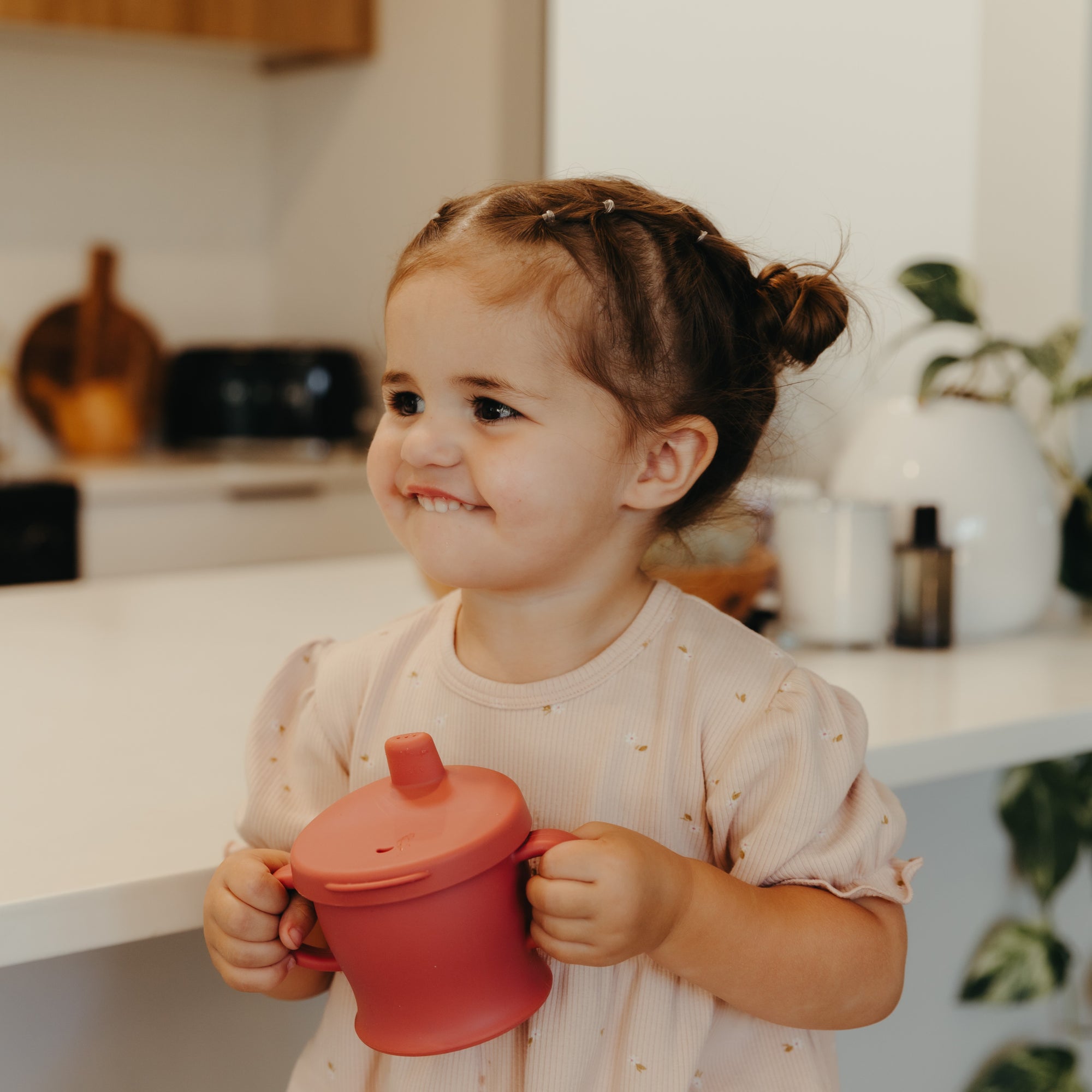 Silicone Sip-N-Snack Cup