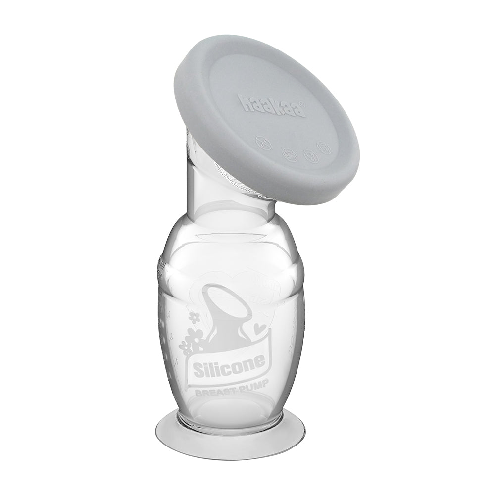 Generation 2 100/150ml Silicone Breast Pump with Suction Base & Silico