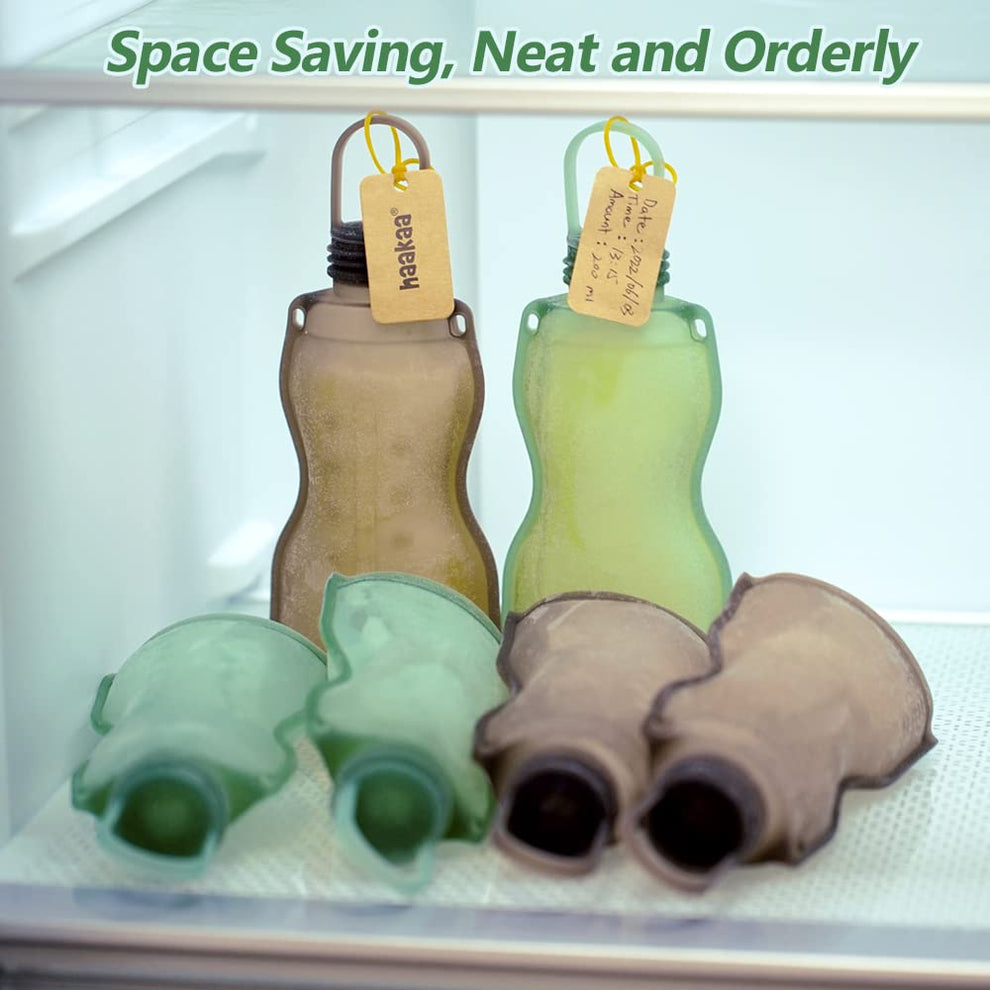 Silicone Milk Storage Bag (260ml) – Haakaa