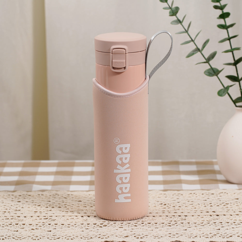 Stainless Steel Thermal Flask & Sleeve Combo